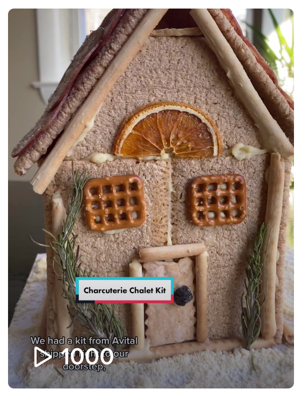 CHARCUTERIE CHALET KIT (ALL NEW!) – Edible Architecture