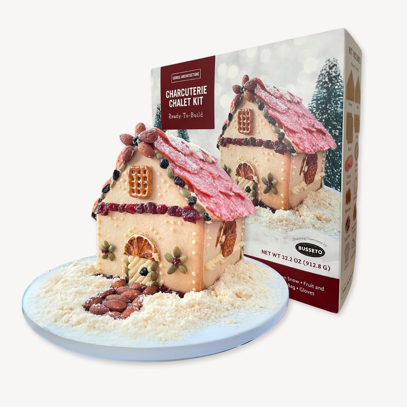 Edible Architecture | Charcuterie Chalet & CharcuTree Holiday Kits