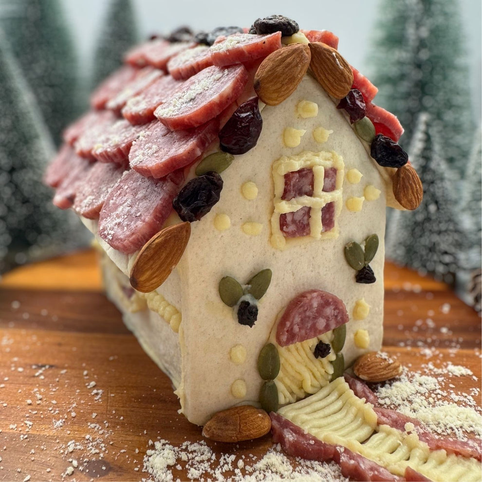 Mini Charcuterie Chalet Kit | Grown-Up Gingerbread House – Edible ...